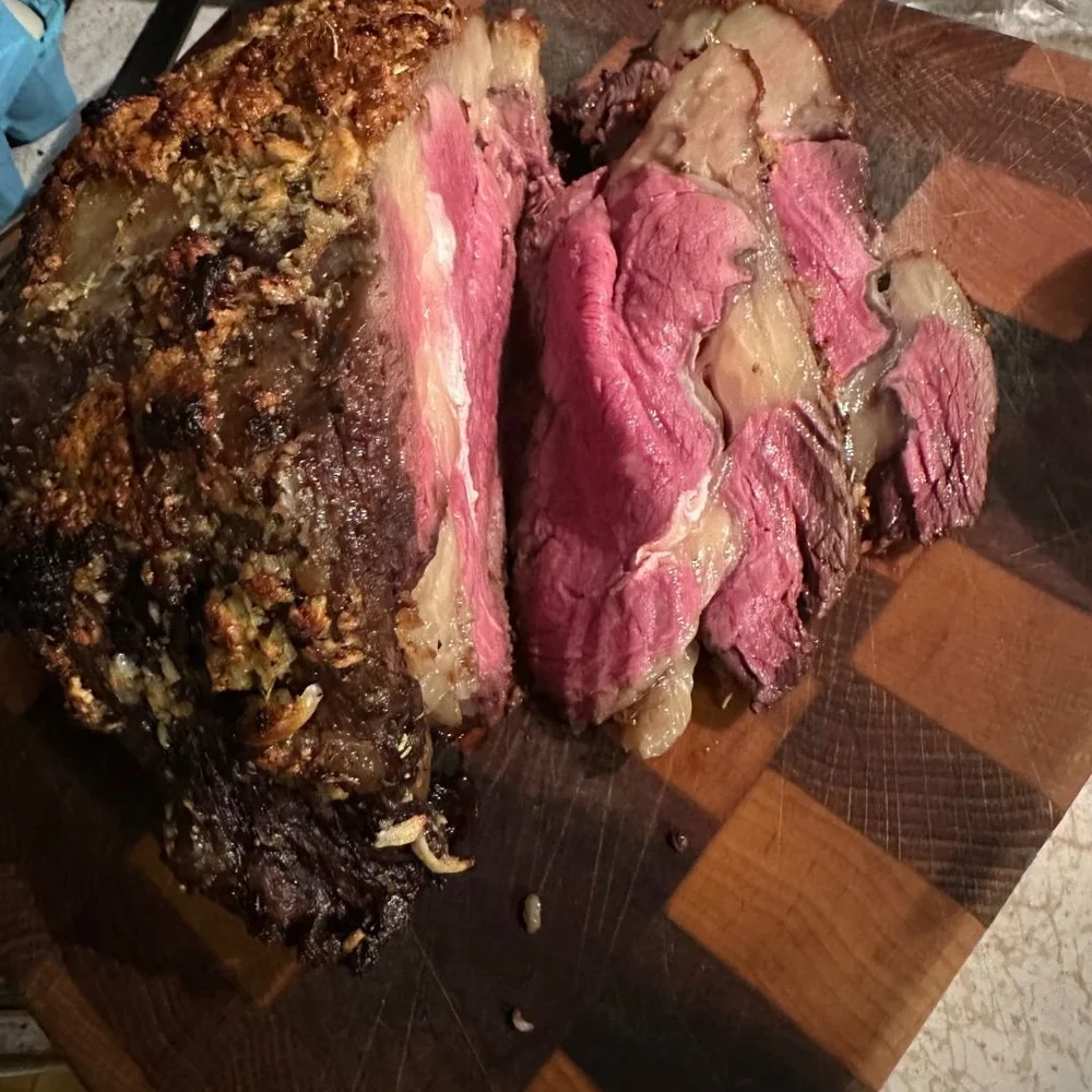 Garlic Crusted Prime Rib Roast — WBDFarmily