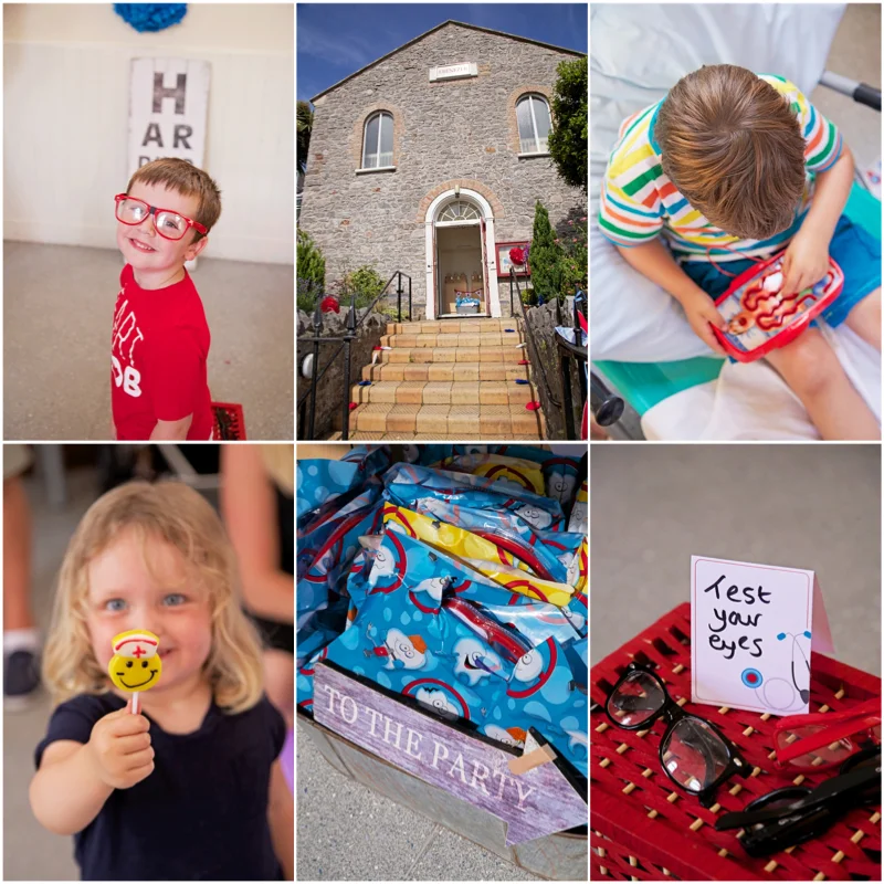 Doctor Party • Ollie's 2nd Birthday • Medical Party • Photo Backdrops ...