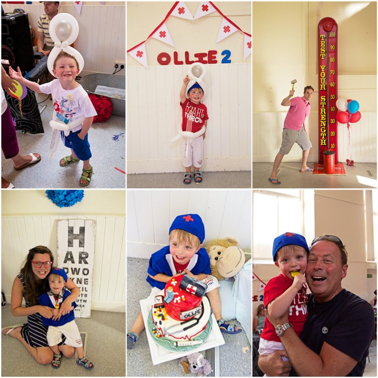 Doctor Party • Ollie's 2nd Birthday • Medical Party • Photo Backdrops ...