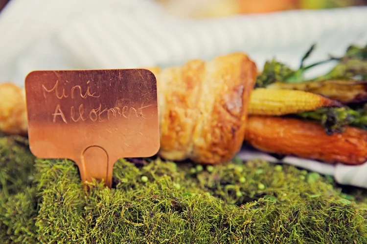 Mini Allotment Roasted Vegetable Cones • Photo Backdrops UK from ...