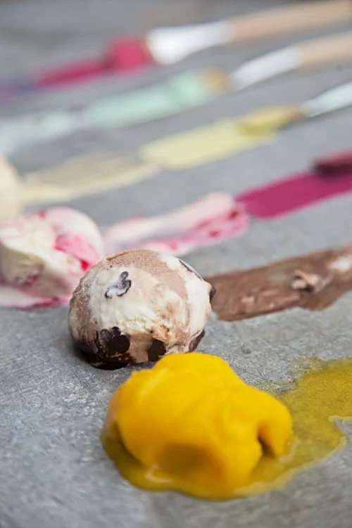 Paint with Ice Cream • Photo Backdrops UK from Capture by Lucy