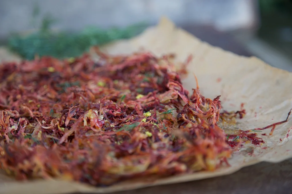 Beetroot Rosti Brunch Idea • Photo Backdrops UK from Capture by Lucy