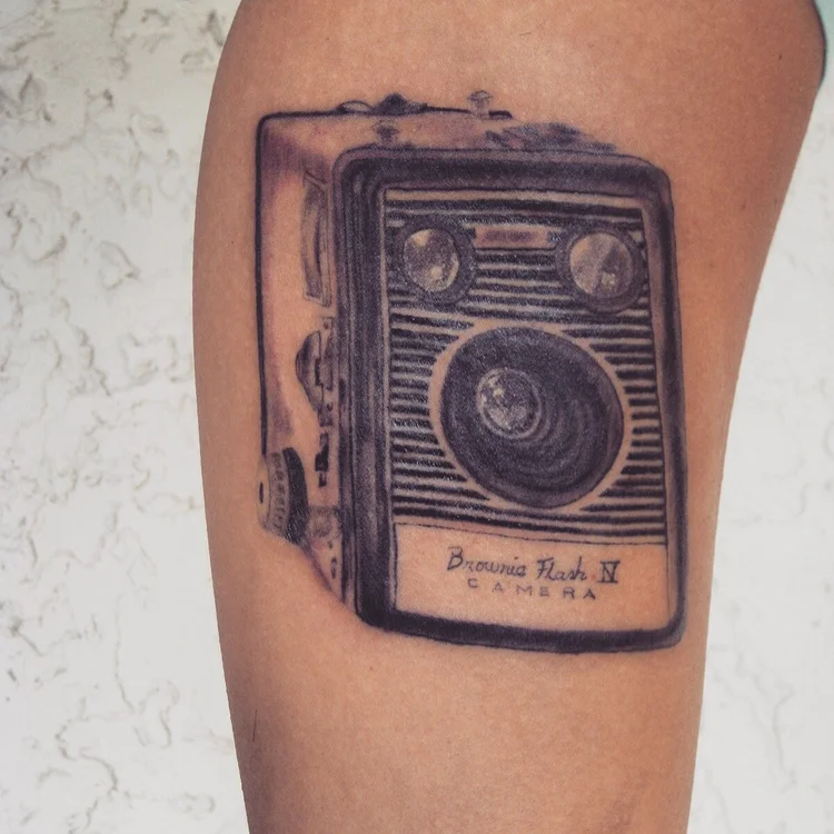 Old School Radio Tattoo
