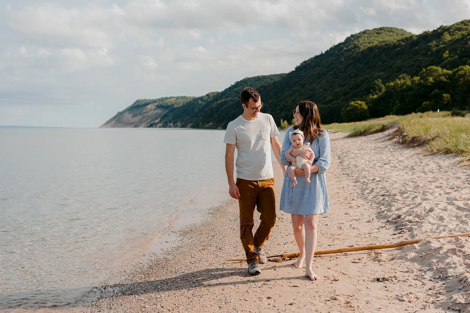 THE SPAULDING FAMILY // EMPIRE FAMILY PORTRAITS // LAKE MICHIGAN ...