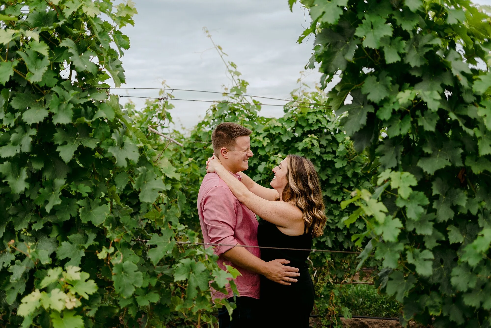 HALEY + AARON ENGAGEMENT // OLD MISSION PENINSULA ENGAGEMENT SESSION ...