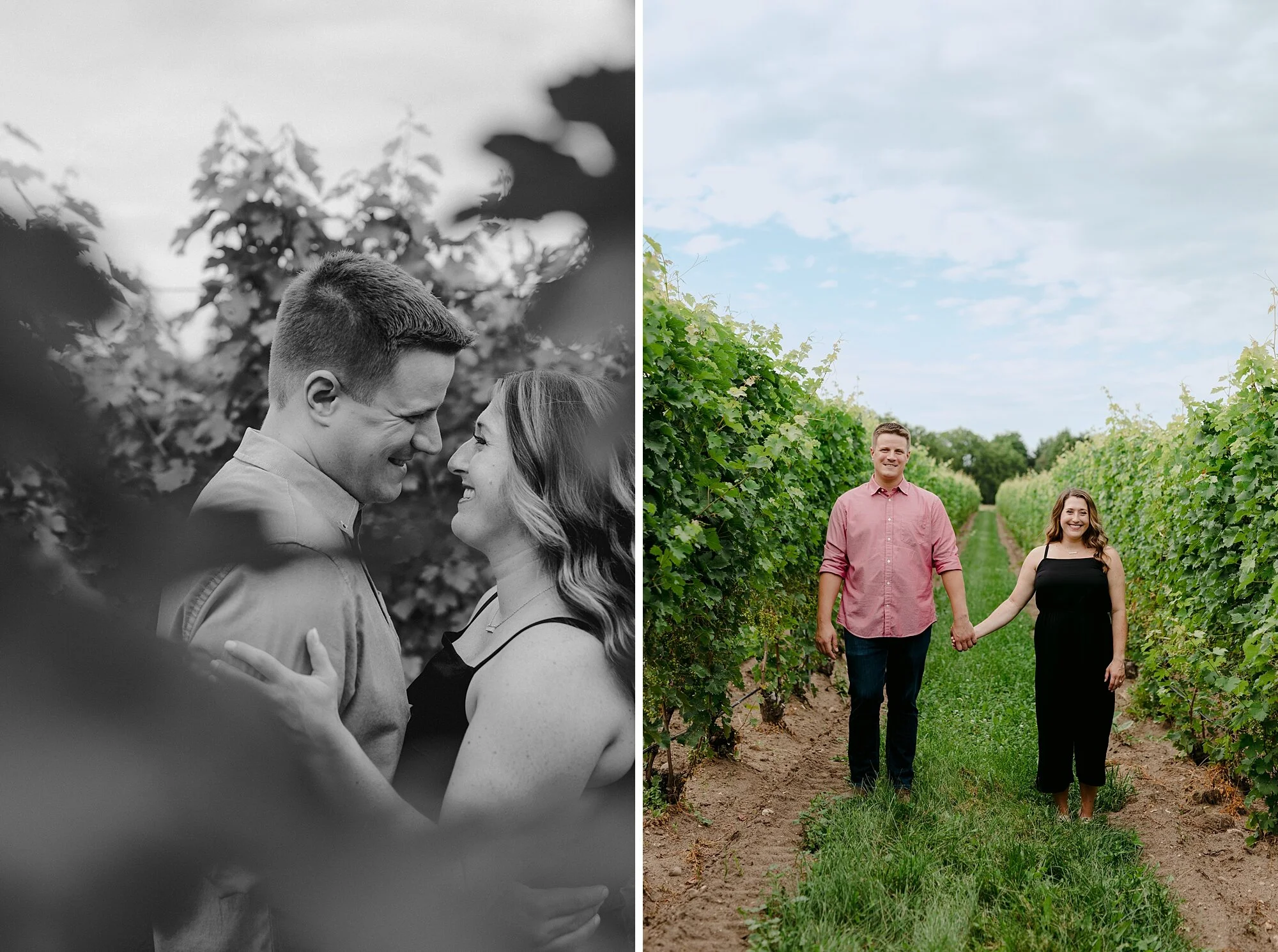 HALEY + AARON ENGAGEMENT // OLD MISSION PENINSULA ENGAGEMENT SESSION ...