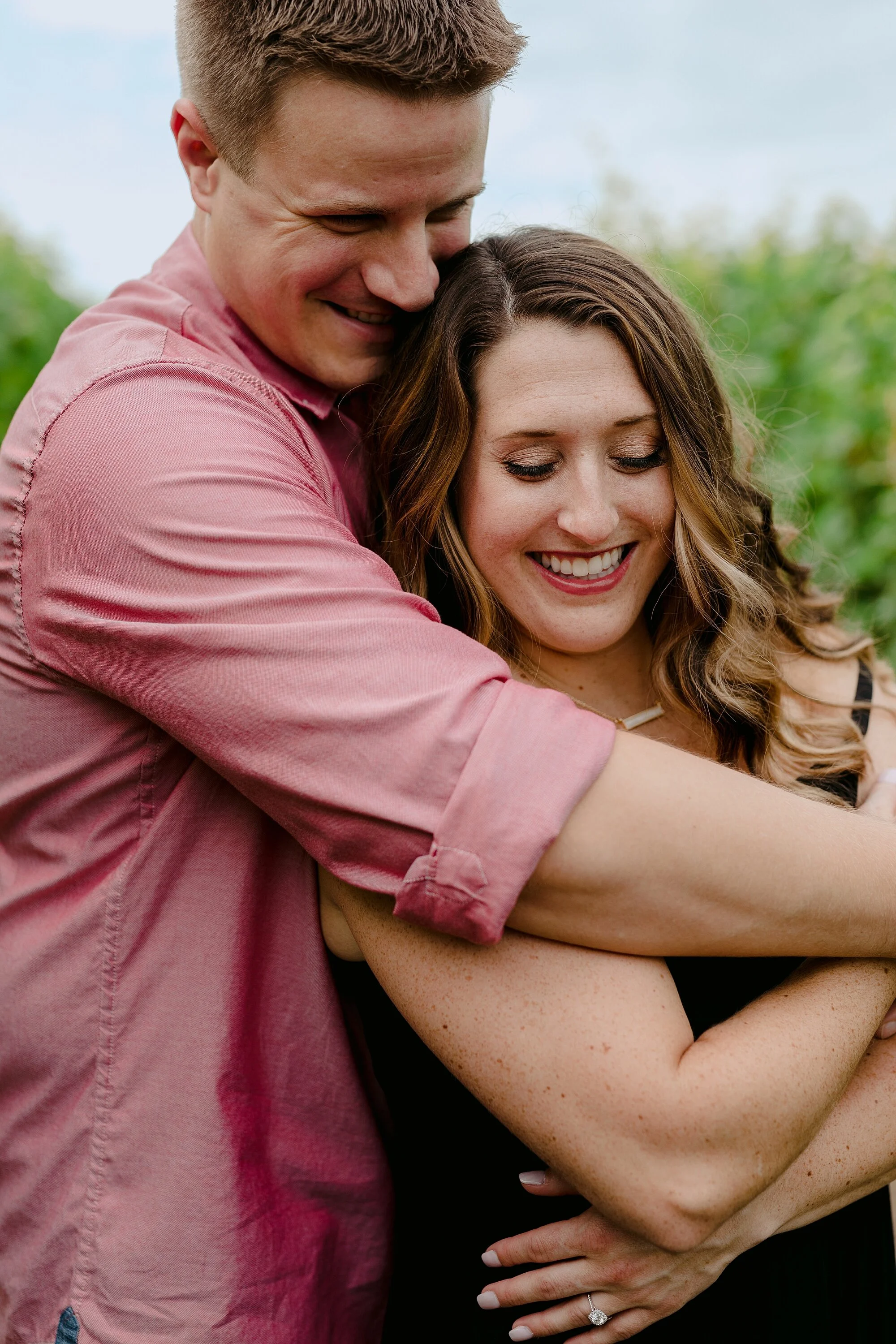 HALEY + AARON ENGAGEMENT // OLD MISSION PENINSULA ENGAGEMENT SESSION ...