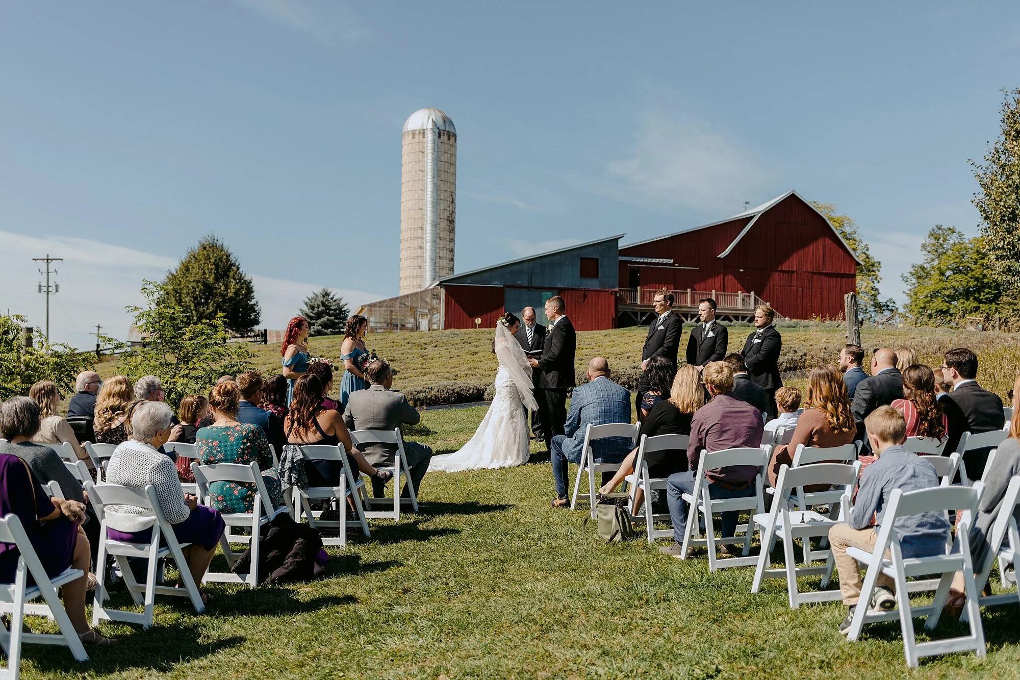 KAYLEIGH + AARON // A SMALL SEPTEMBER WEDDING AT LAVENDER HILL FARM ...