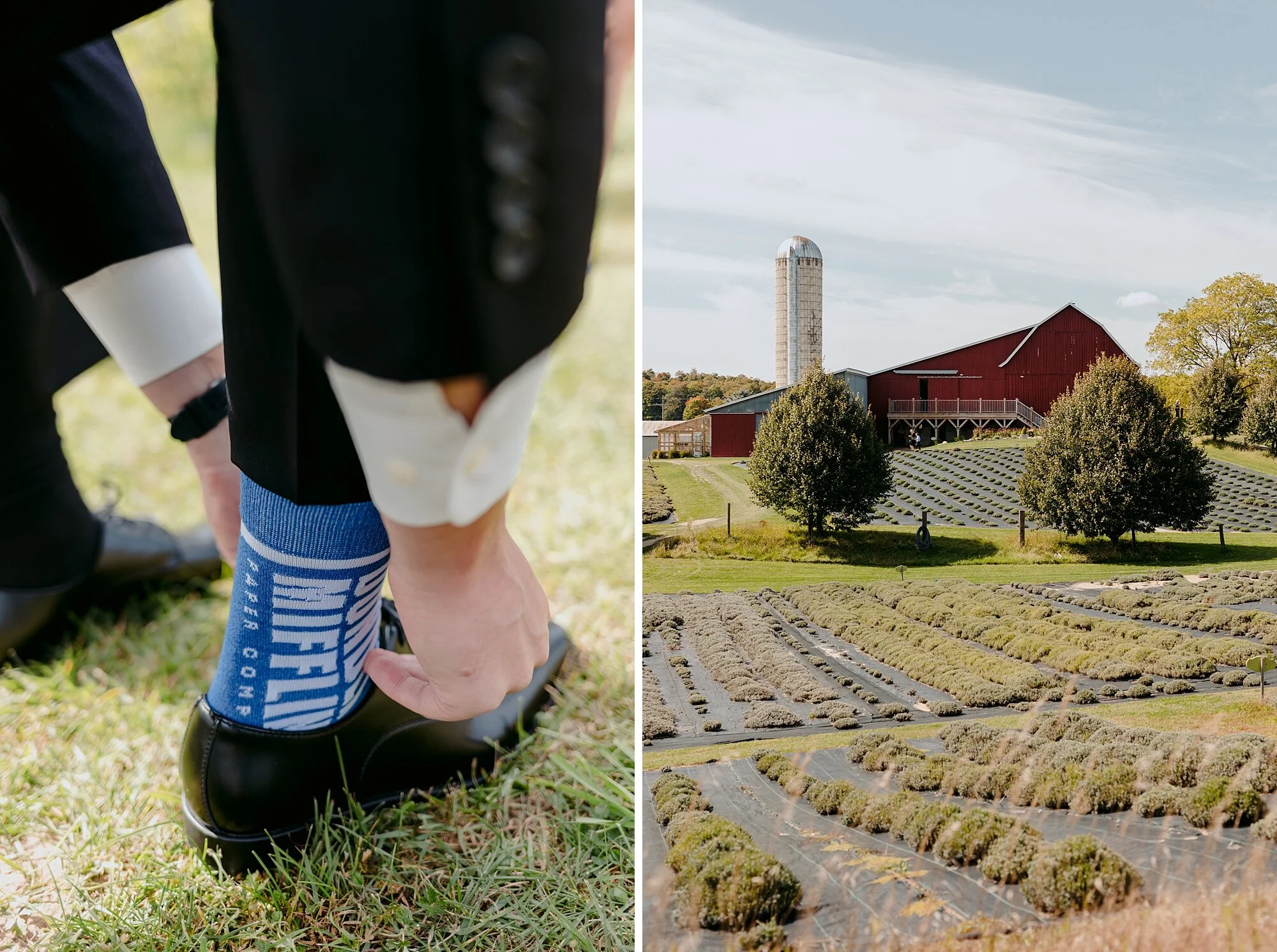 KAYLEIGH + AARON // A SMALL SEPTEMBER WEDDING AT LAVENDER HILL FARM ...