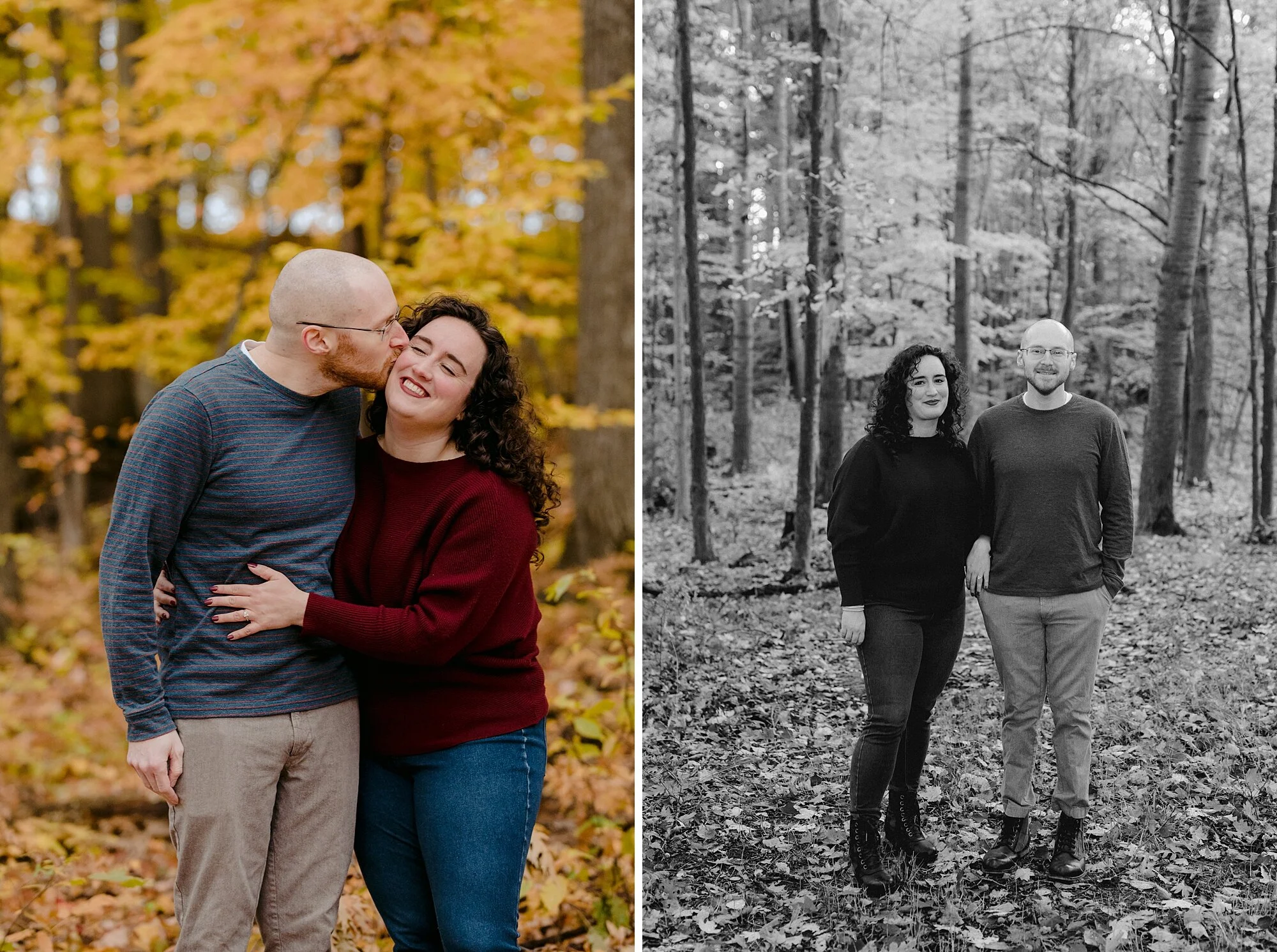 KELLY + MICHAEL ENGAGEMENT // A FALL ENGAGEMENT SESSION IN TRAVERSE ...