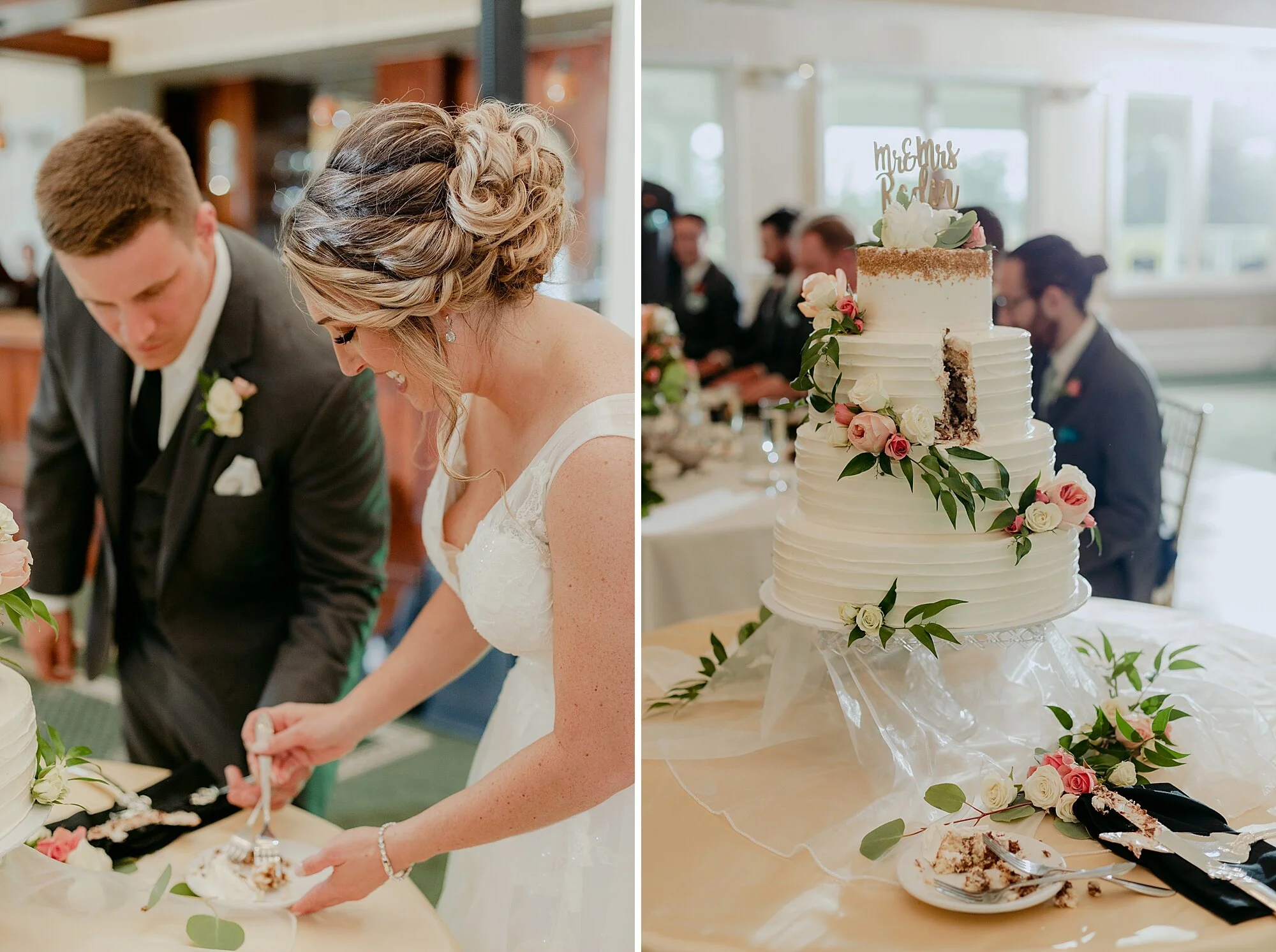HALEY + AARON // A SUMMER WEDDING IN LAKE ORION MICHIGAN — Courtney ...