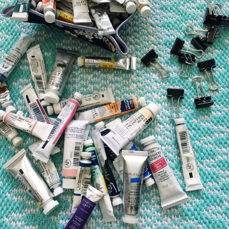 Paint Storage Board - Tutorial — House of Watercolor