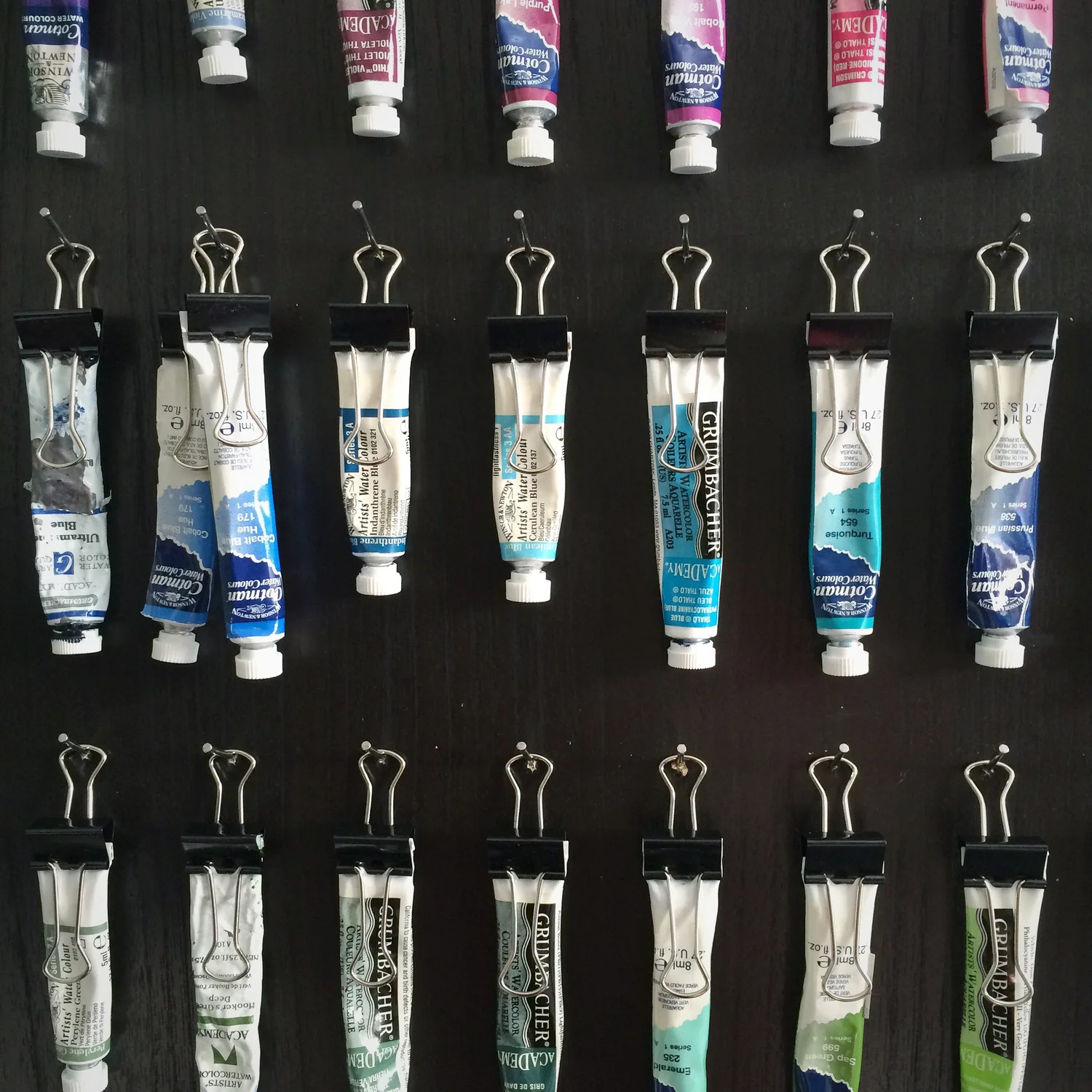 Paint Storage Board - Tutorial — House of Watercolor