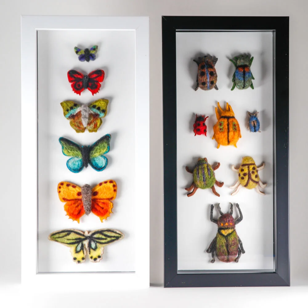 Needle Felted Insect Collections — Sarah Mandell