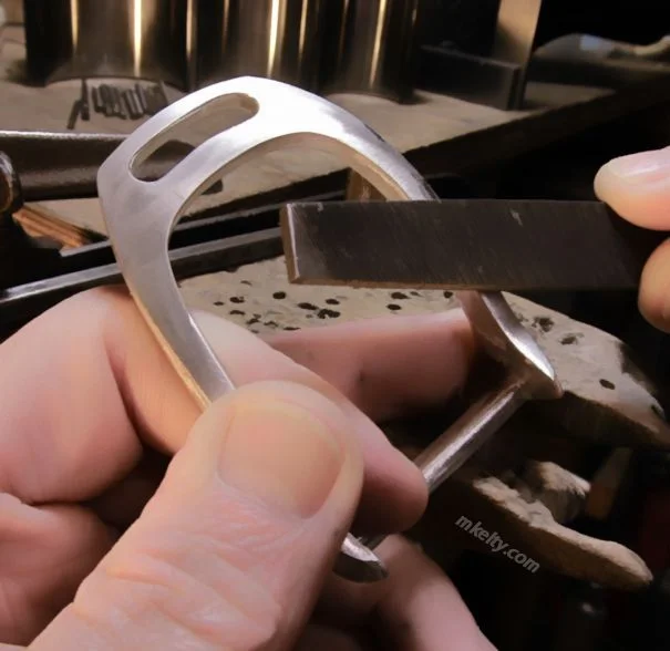 Stirrup — "Handmade Gold & Sterling Silver Belt Buckles | M. Kelty ...