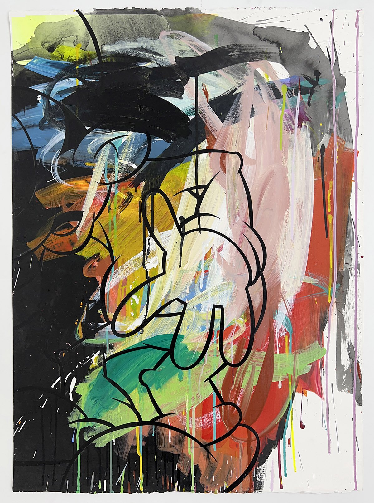 Paintings on Canvas and Paper — RYAN COLEMAN ART