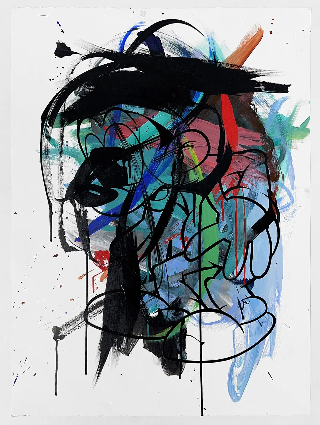 Paintings on Canvas and Paper — RYAN COLEMAN ART