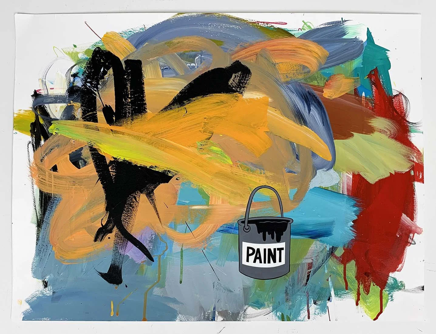 Paintings on Canvas and Paper — RYAN COLEMAN ART