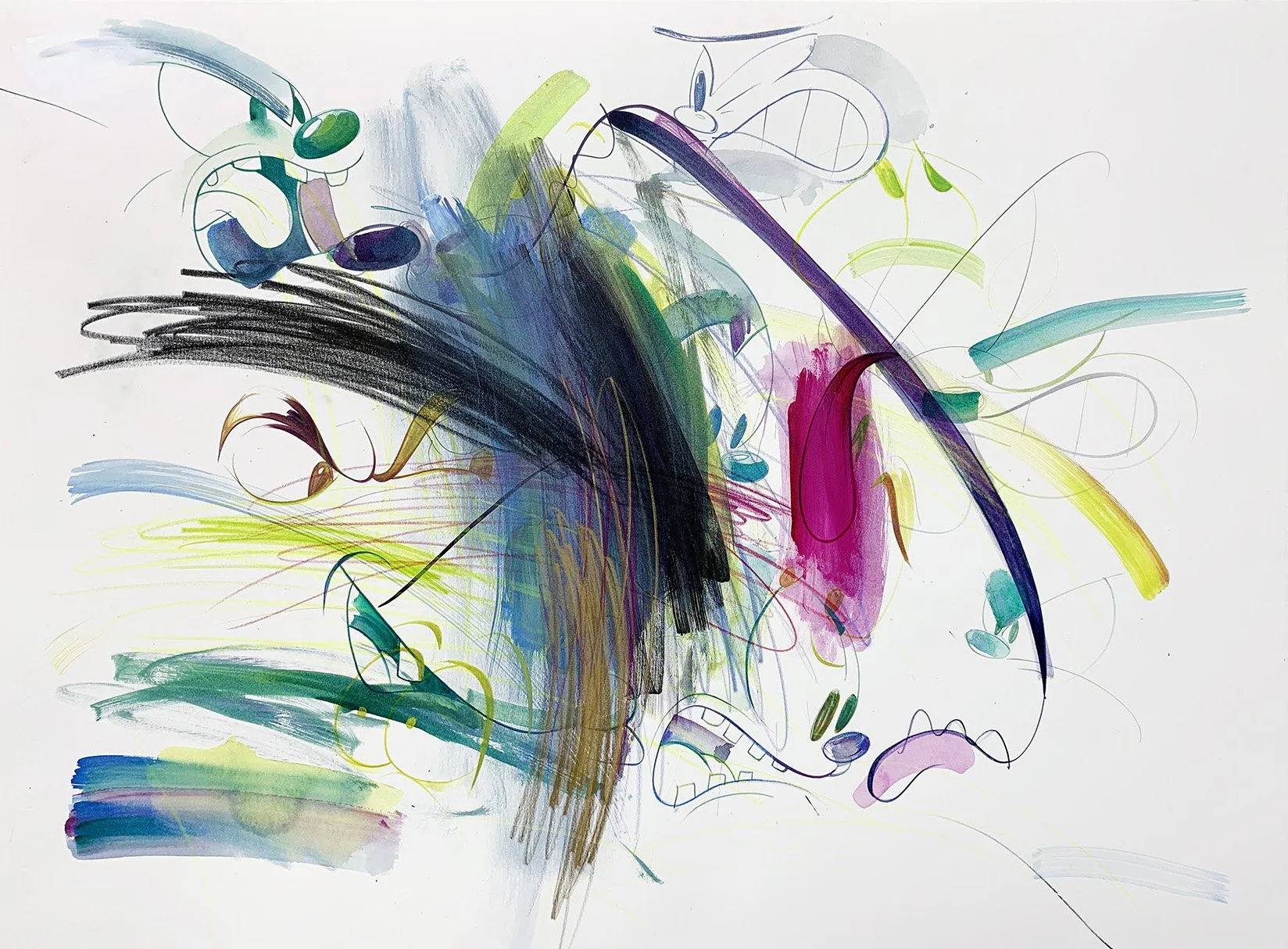 Paintings on Canvas and Paper — RYAN COLEMAN ART