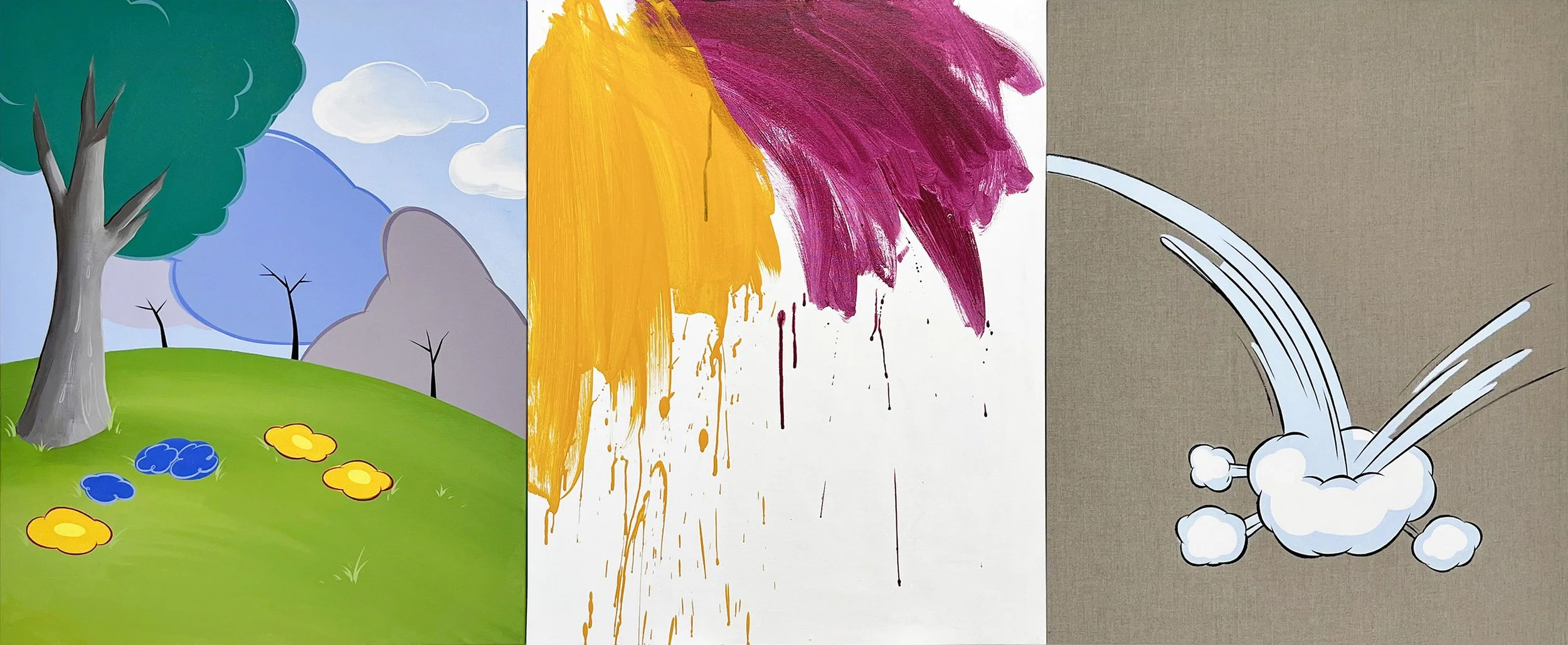 Paintings on Canvas and Paper — RYAN COLEMAN ART