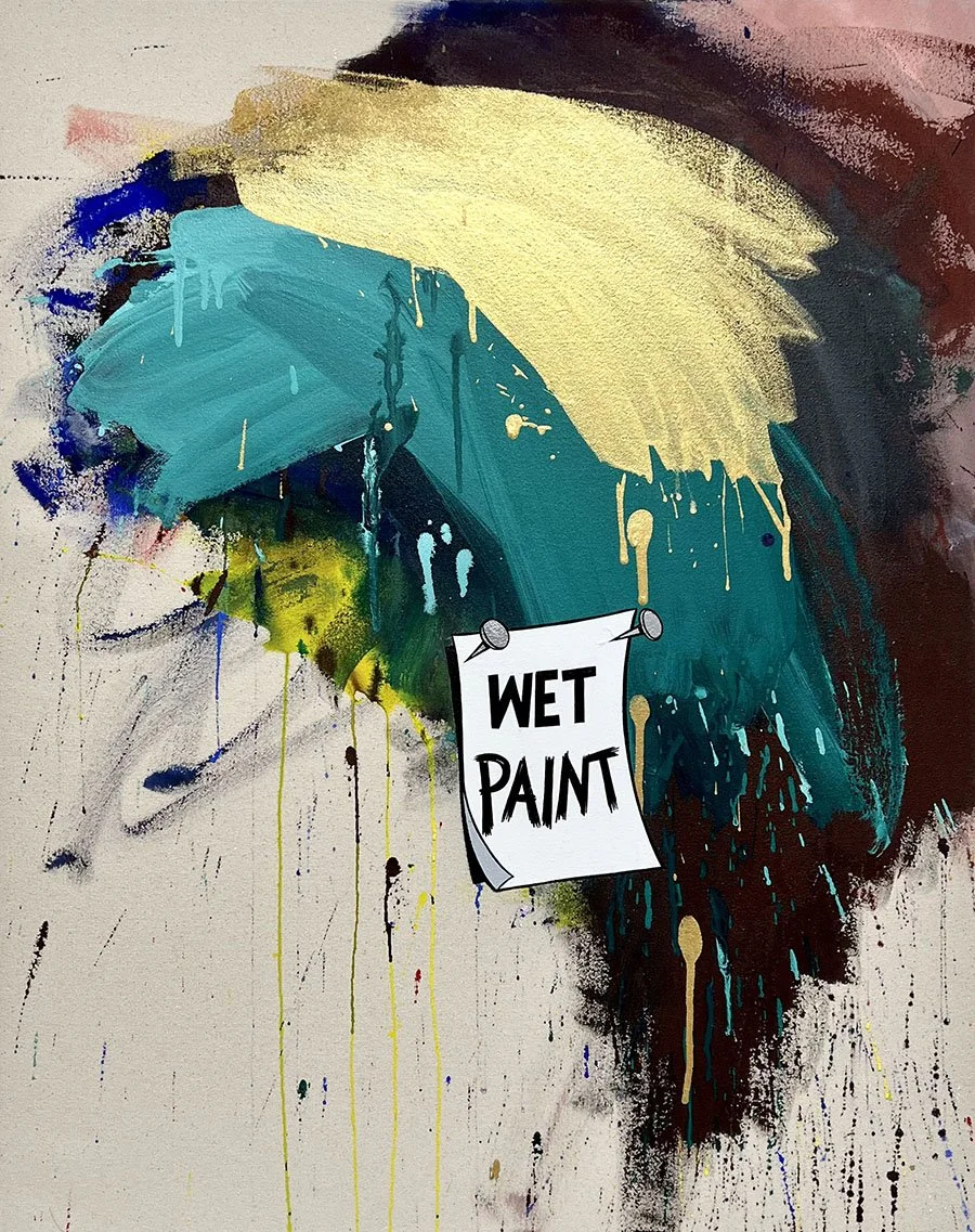 Paintings on Canvas and Paper — RYAN COLEMAN ART