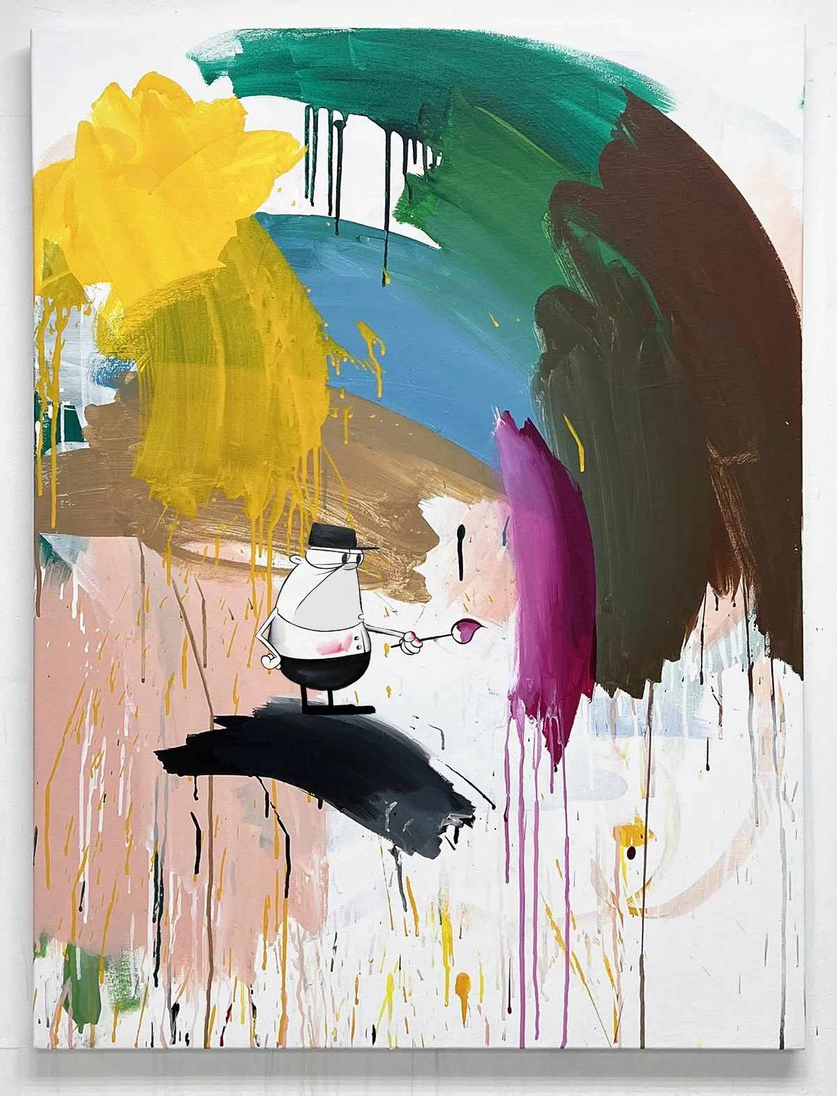 Paintings on Canvas and Paper — RYAN COLEMAN ART