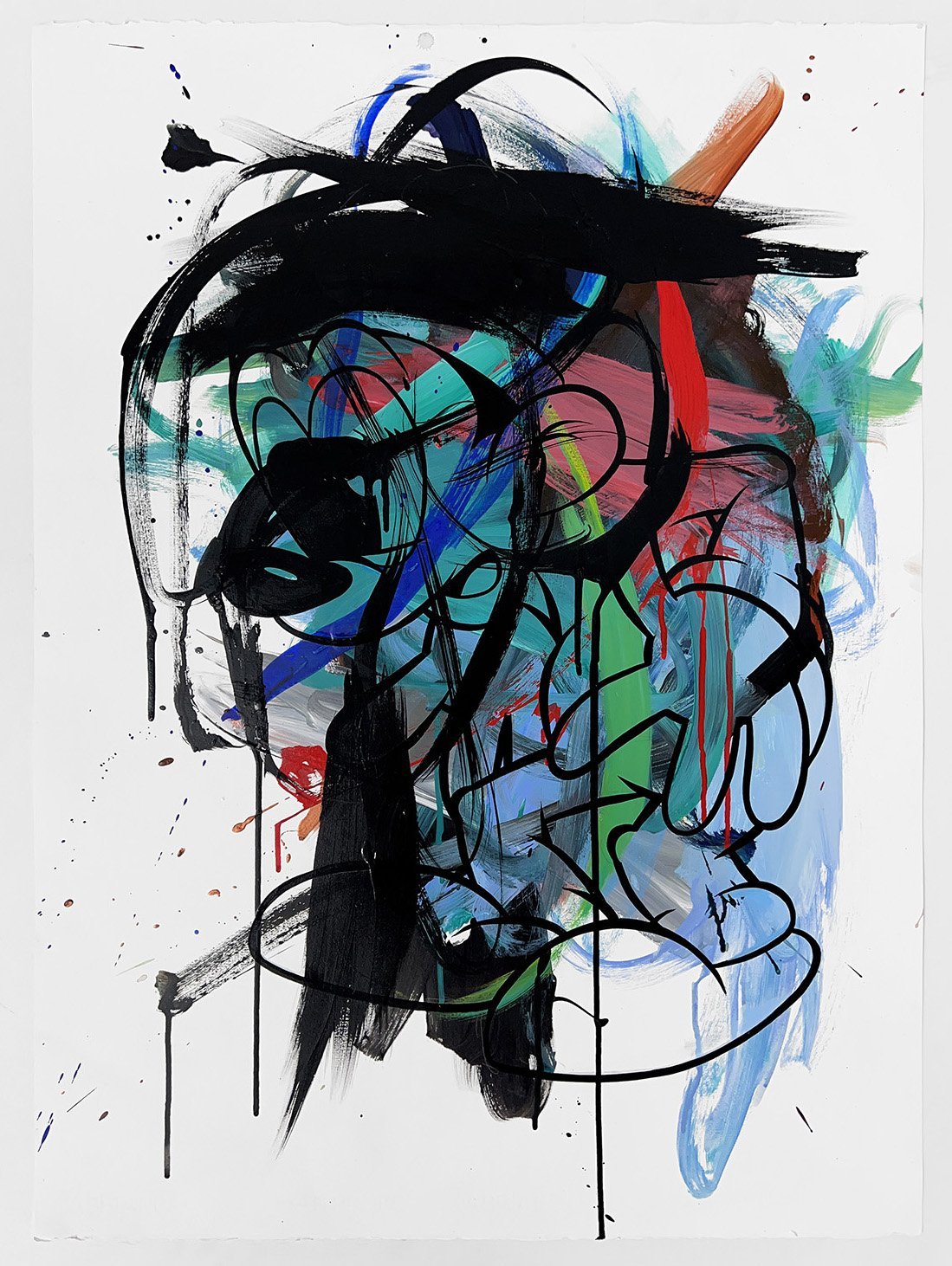 Paintings on Canvas and Paper — RYAN COLEMAN ART