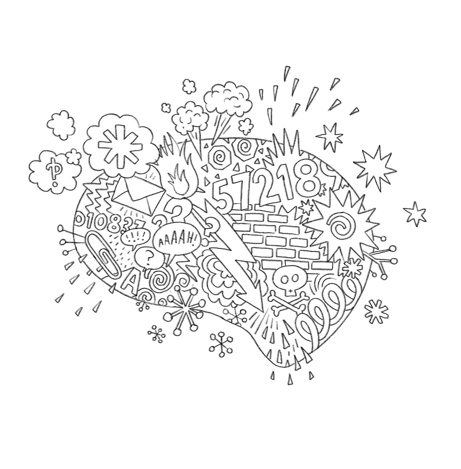 Doodle Art Alley Calendar