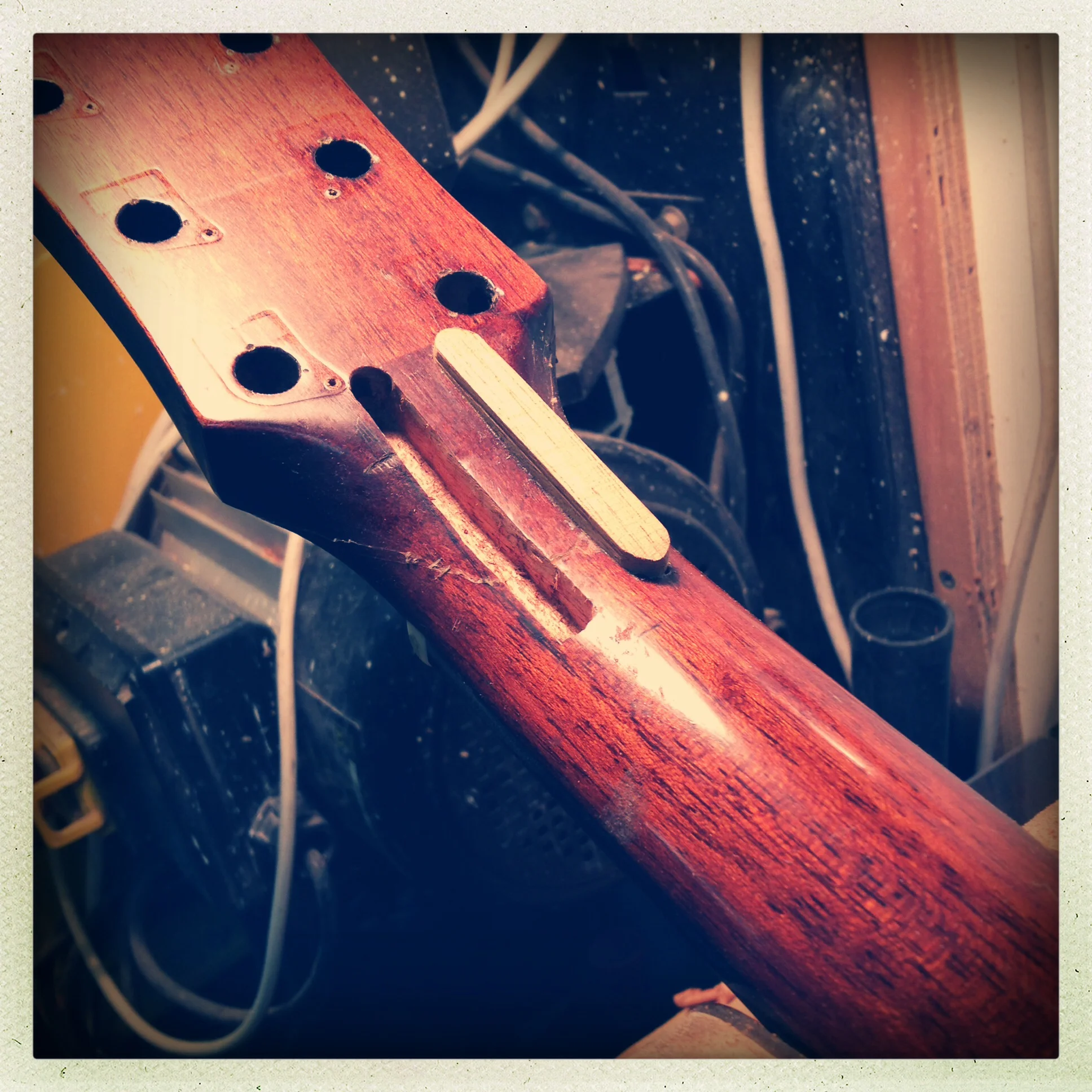 Guitar Neck Repairs: Splines — Haze Guitars