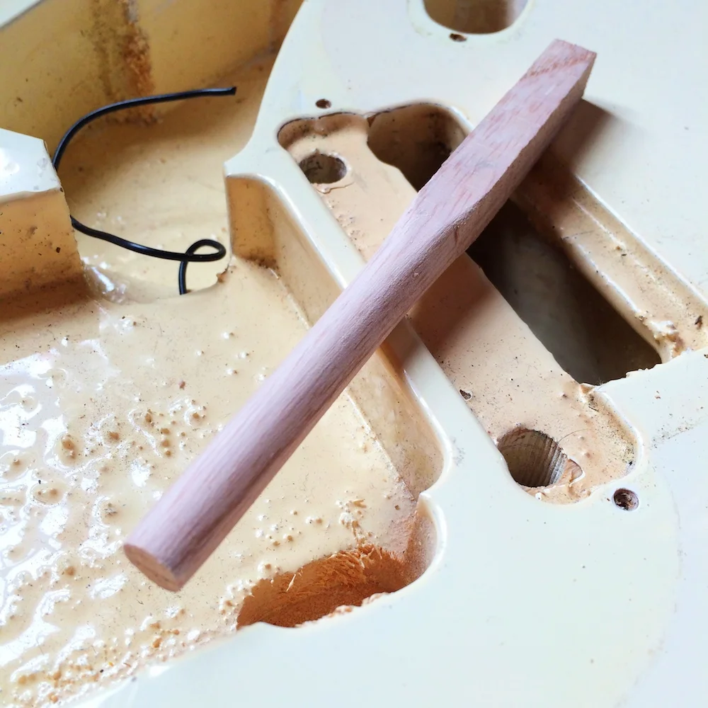 Plugging Holes for Fun and Profit — Haze Guitars