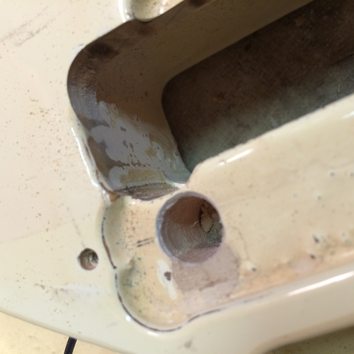 Reinforcing Floyd Rose Cavities — Haze Guitars