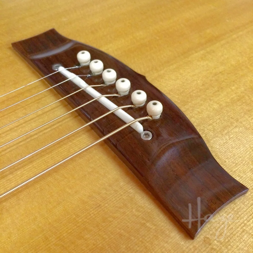 Shaving an Acoustic Guitar Bridge — Haze Guitars