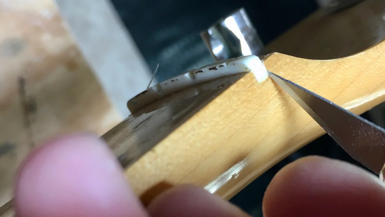 How To Remove a Fender Guitar or Bass Nut — Haze Guitars