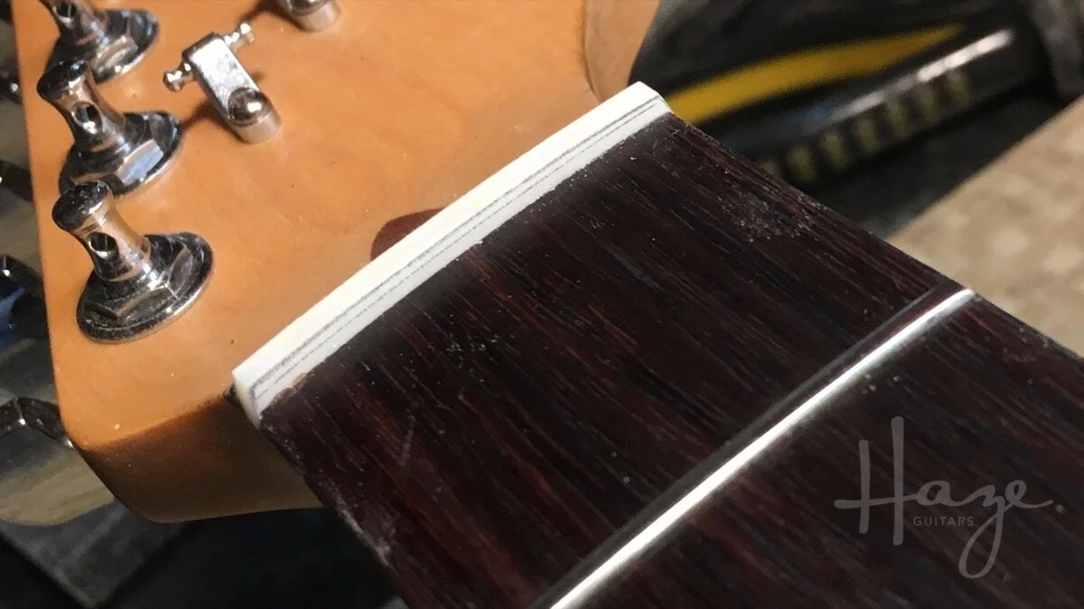 How to Make a Bone Nut — Haze Guitars