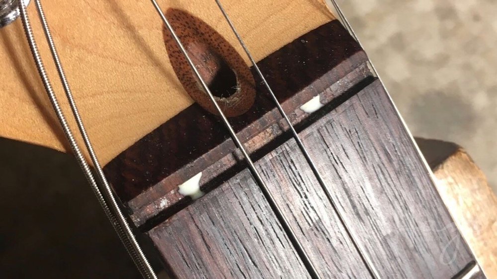 How to Make a Bone Nut Part 2 — Haze Guitars