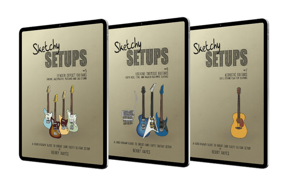 All new Sketchy Setups ebooks launch soon! — Haze Guitars