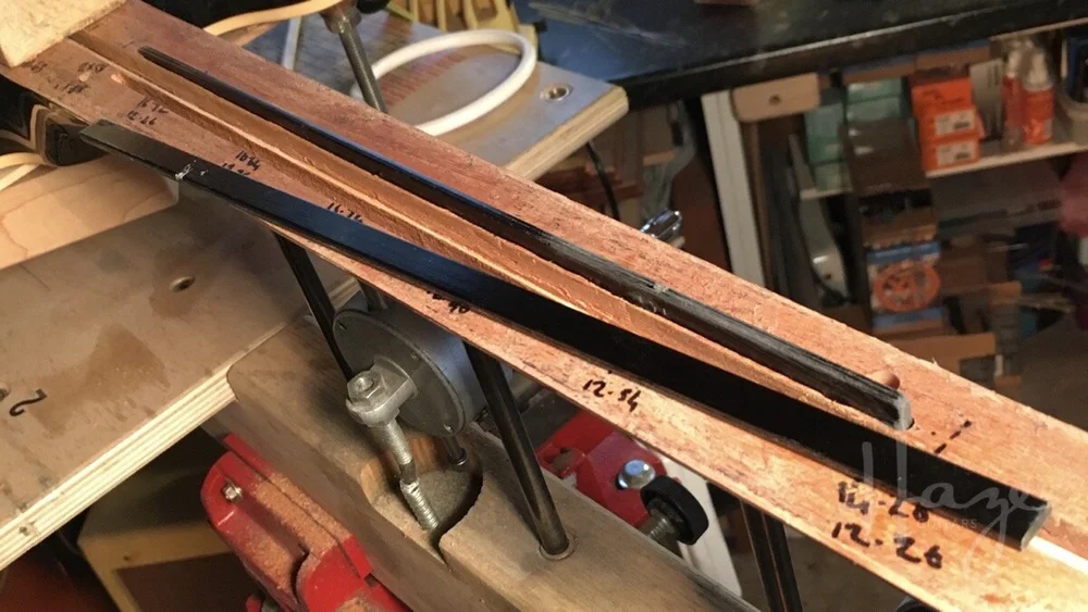 Straightening a bowed neck: Correction and Reassembly — Haze Guitars