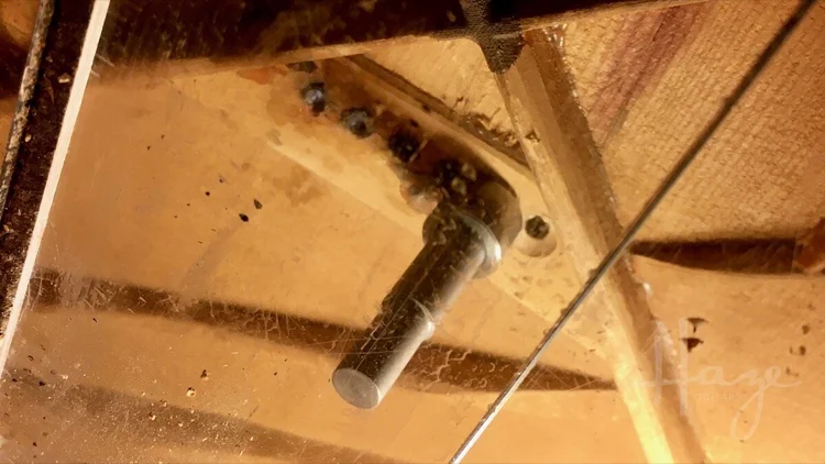 Repairing a damaged acoustic guitar bridge plate — Haze Guitars