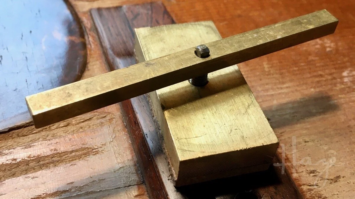 Repairing a damaged acoustic guitar bridge plate — Haze Guitars