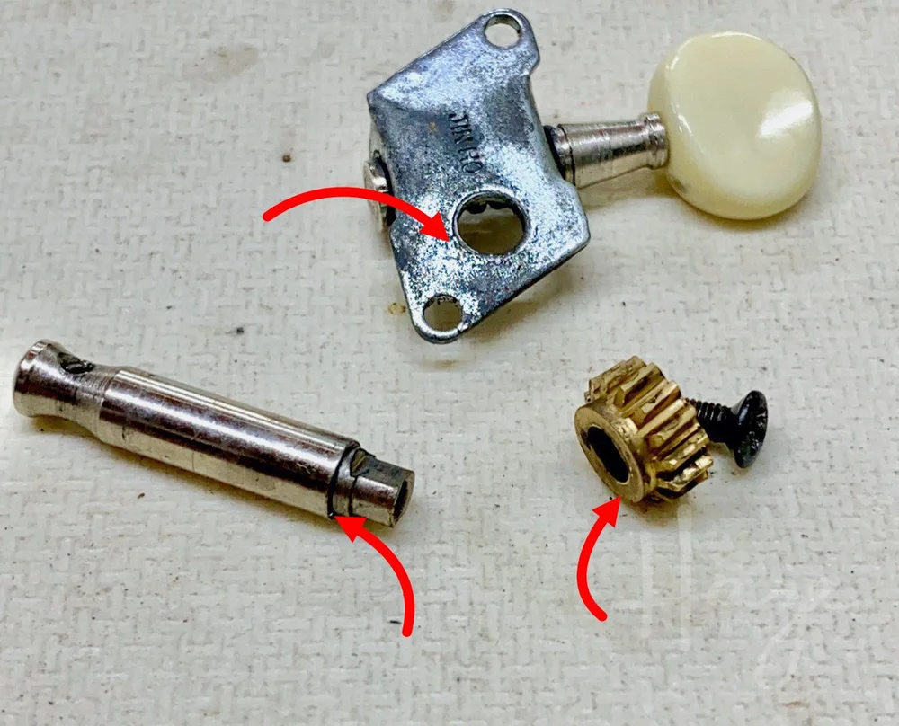 Dealing with Sticky Tuners — Haze Guitars