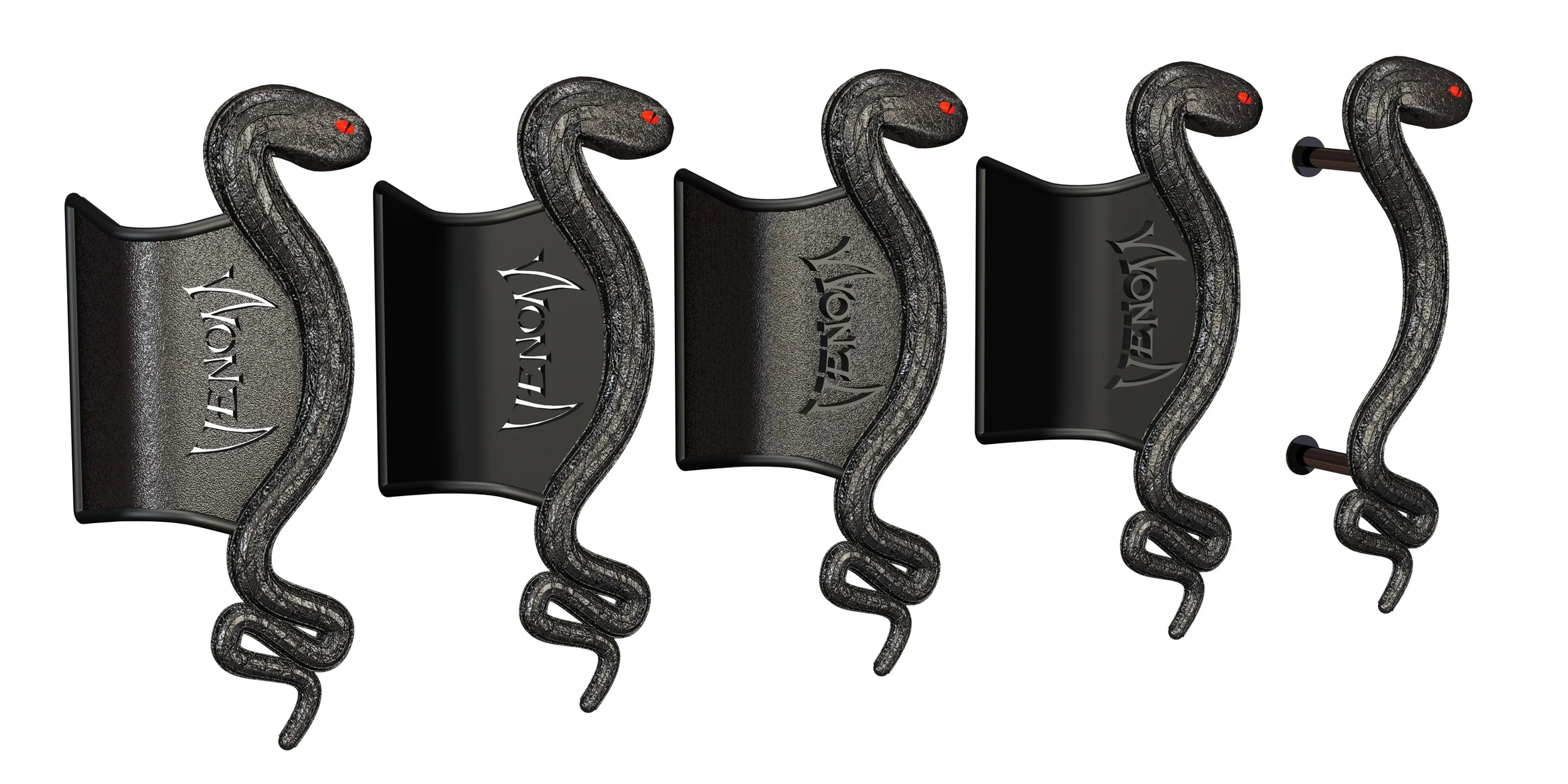 Stylized die-cast cooler handles — Coyote Concepts, Inc.