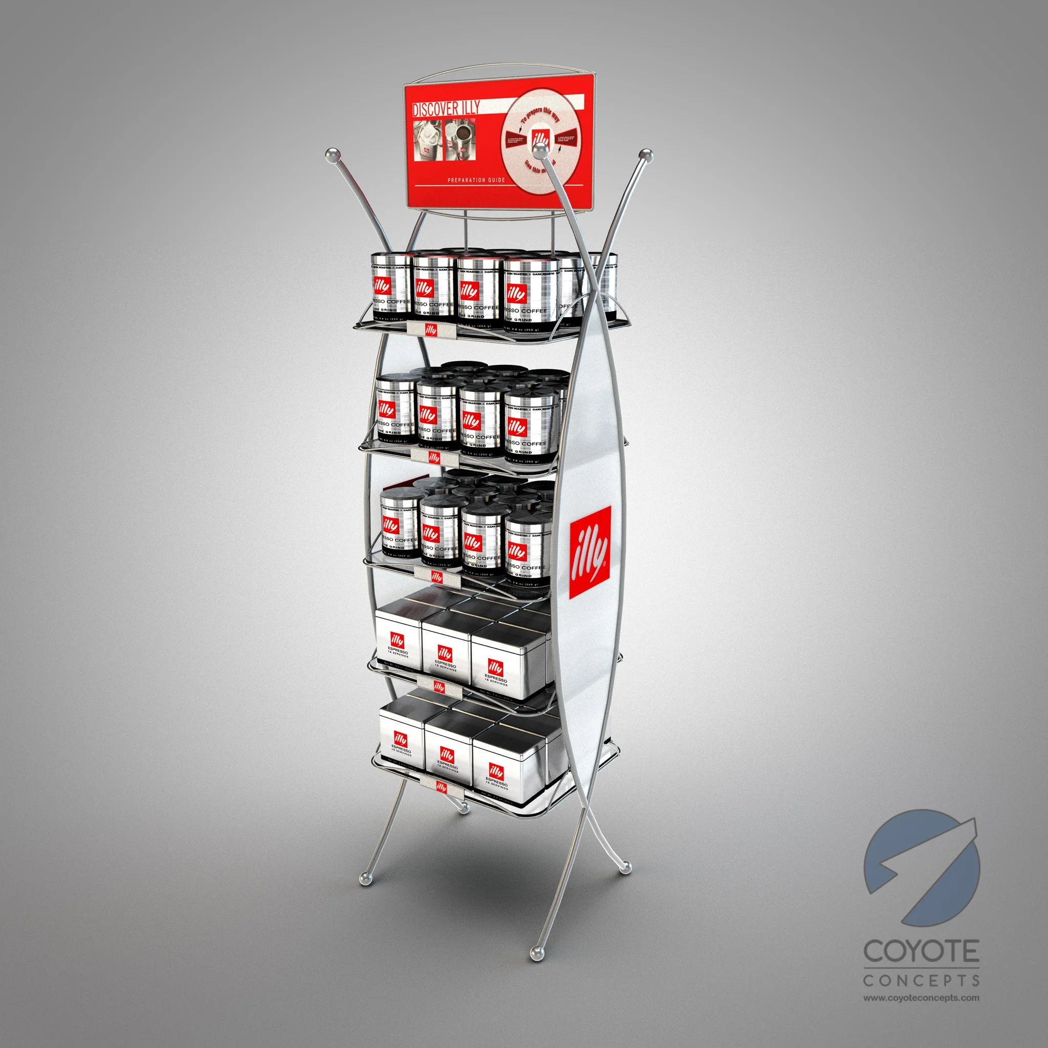 Premium Coffee Deserves a Nice Rack — Coyote Concepts, Inc.