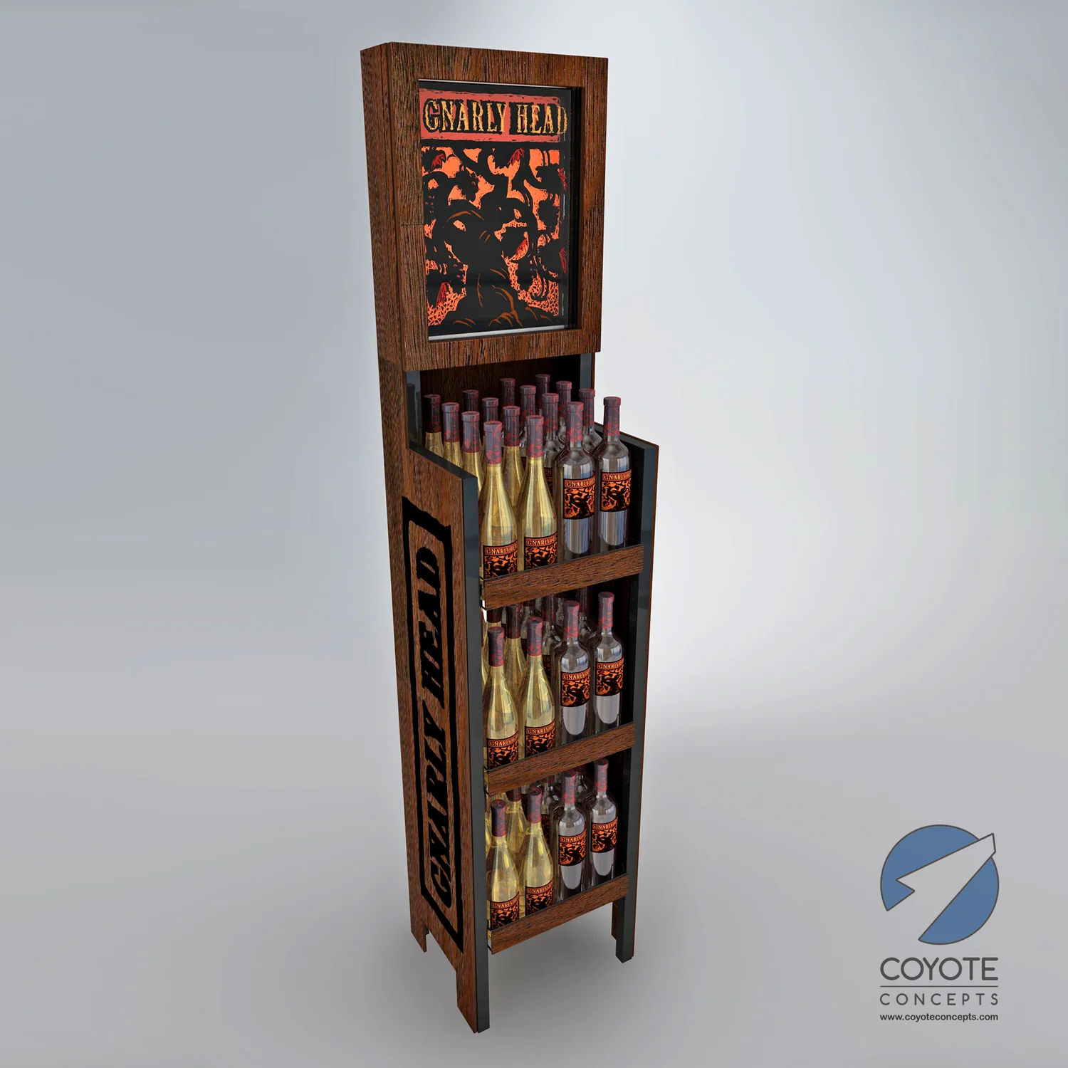 Making a Stand for Gnarly Head — Coyote Concepts, Inc.