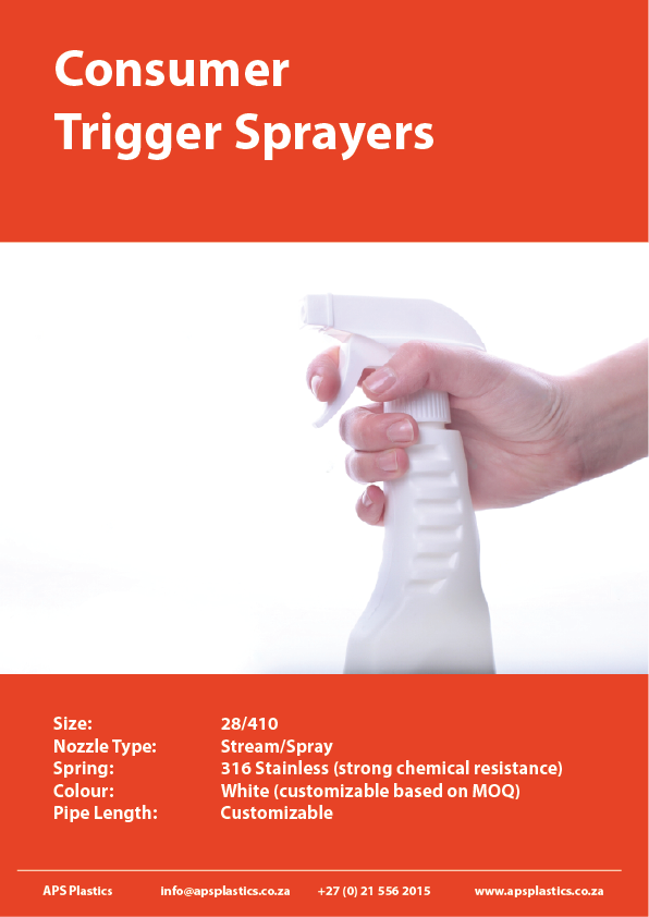 Trigger Sprayer — APS Plastics - Injection Moulding