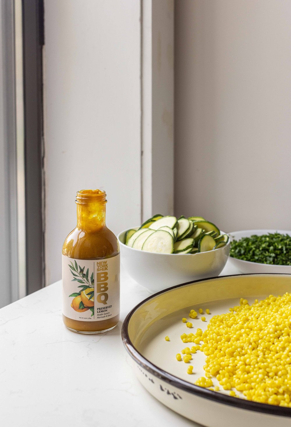 Israeli Couscous Salad with Zucchini, Herbs and Preserved Lemon ...