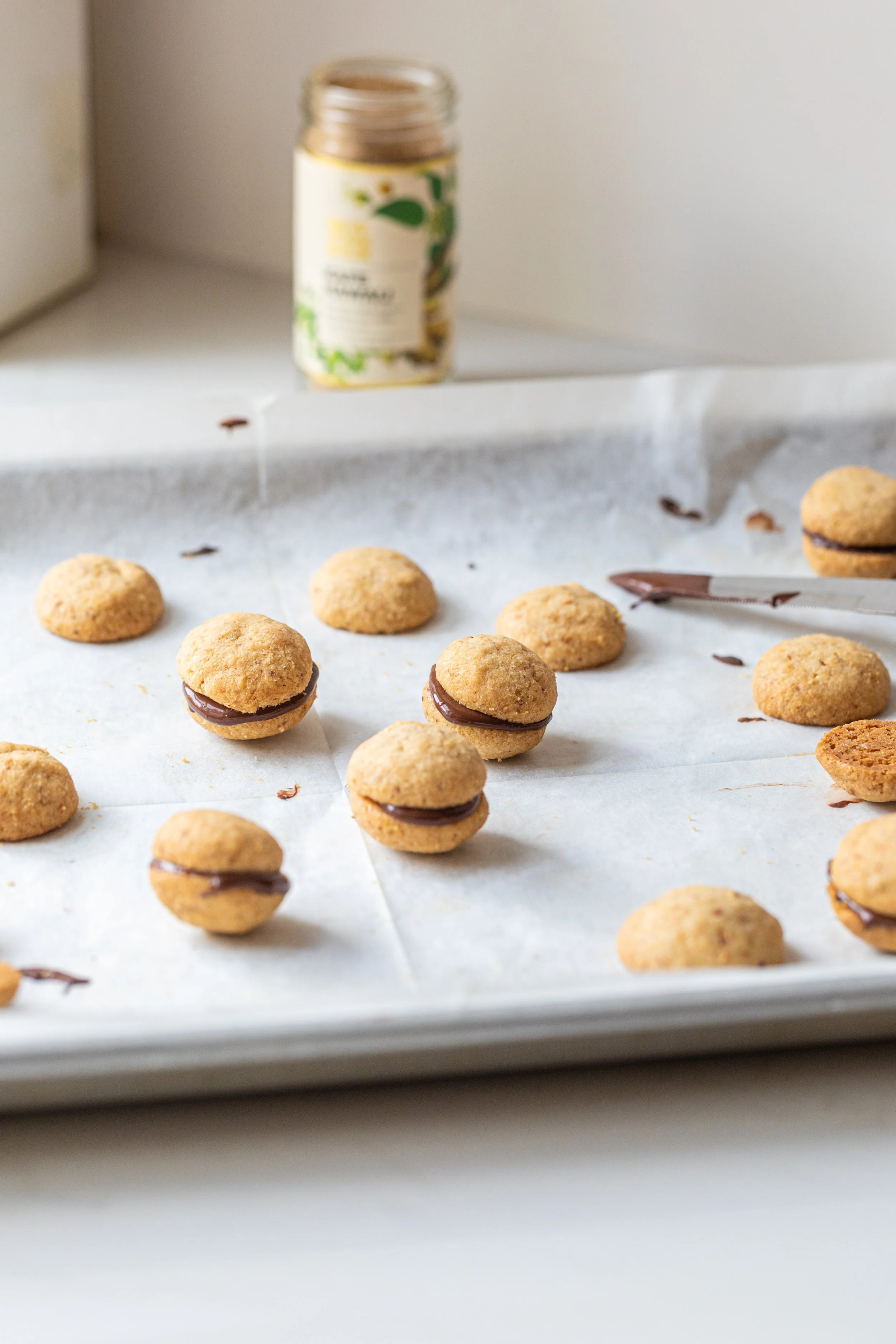 Baci di Dama/ Italian Hazelnut Cookies — Middle Eastern Pantry ...