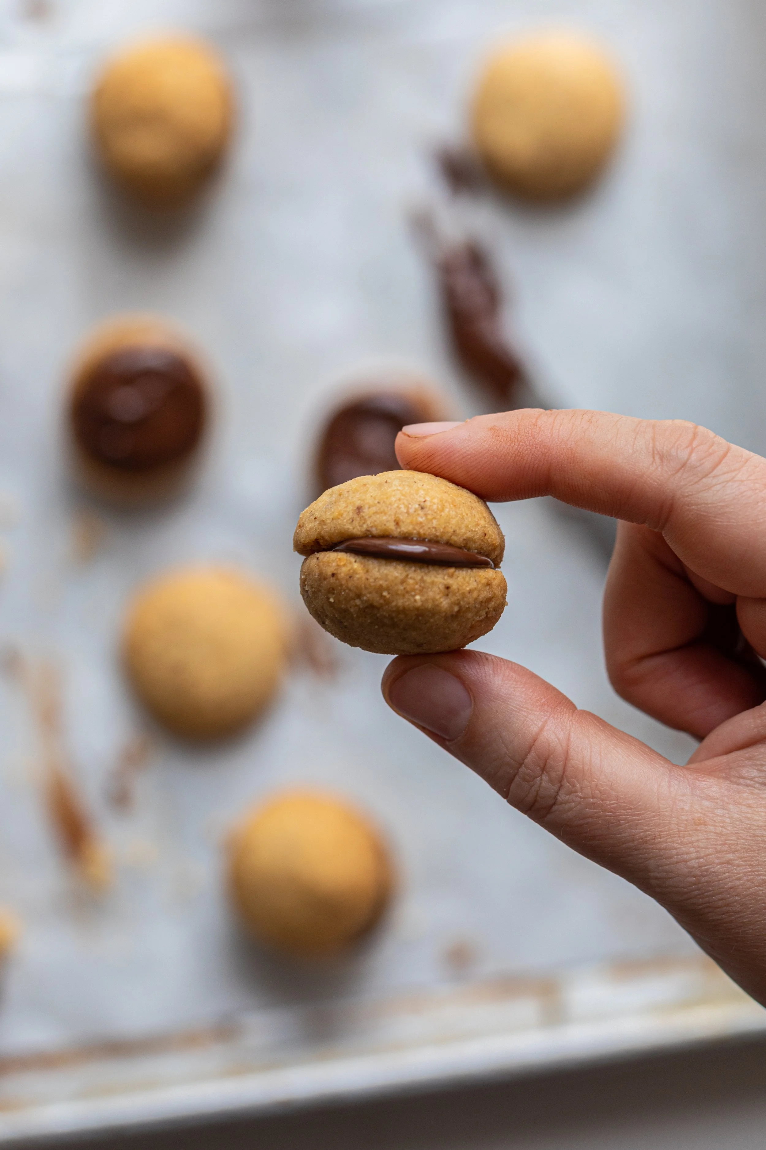 Baci di Dama/ Italian Hazelnut Cookies — Middle Eastern Pantry ...