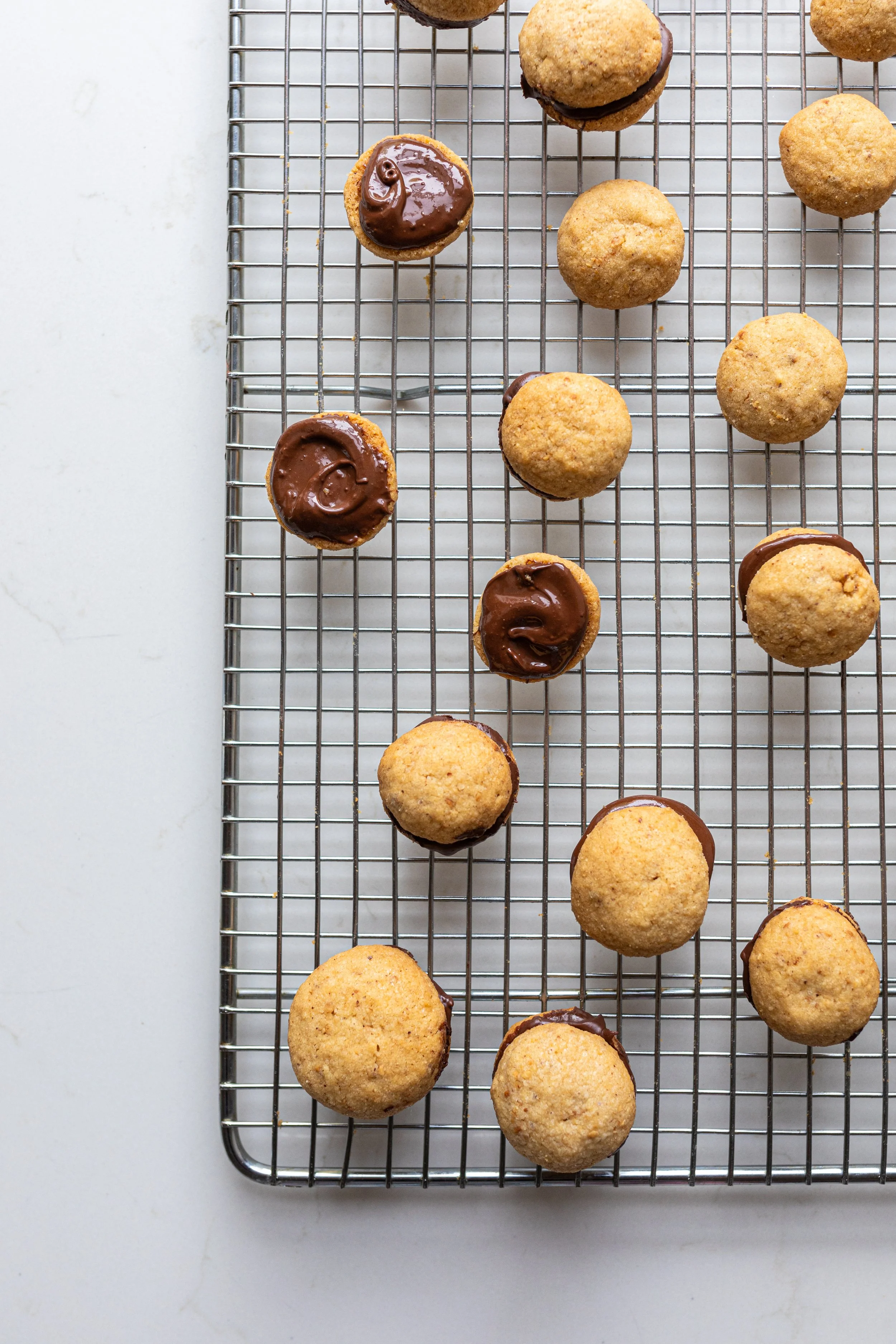 Baci di Dama/ Italian Hazelnut Cookies — Middle Eastern Pantry ...