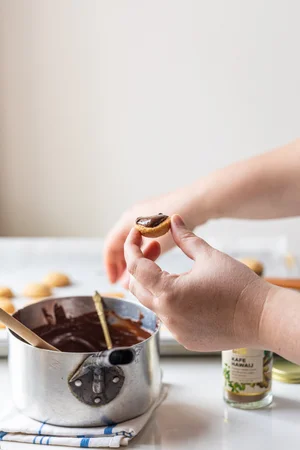 Baci di Dama/ Italian Hazelnut Cookies — Middle Eastern Pantry ...