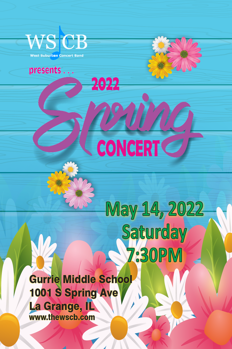 2022 Spring Concert May 14 — The West Suburban Concert Band